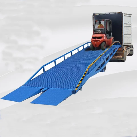 Loading Warehouse Pit Ramp by Home Lift Elevator - Market Hub Nigeria