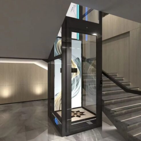 Triple-Deck Residential Glass Elevator by Home lift elevator - Market Hub Nigeria