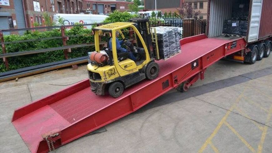 Modular Truck Loading Ramp by Home lift elevator - Market Hub Nigeria