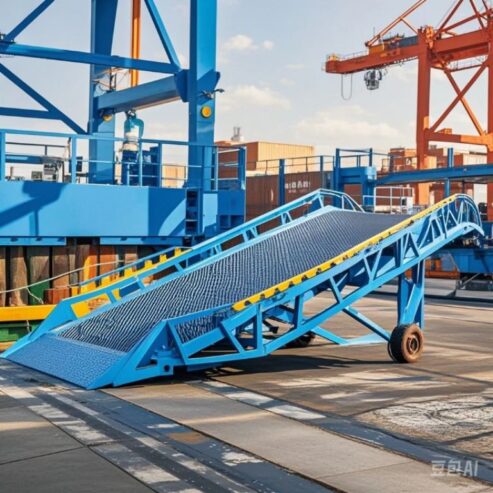 Sectional Dock Loading Ramp by Home lift elevator - Market Hub Nigeria